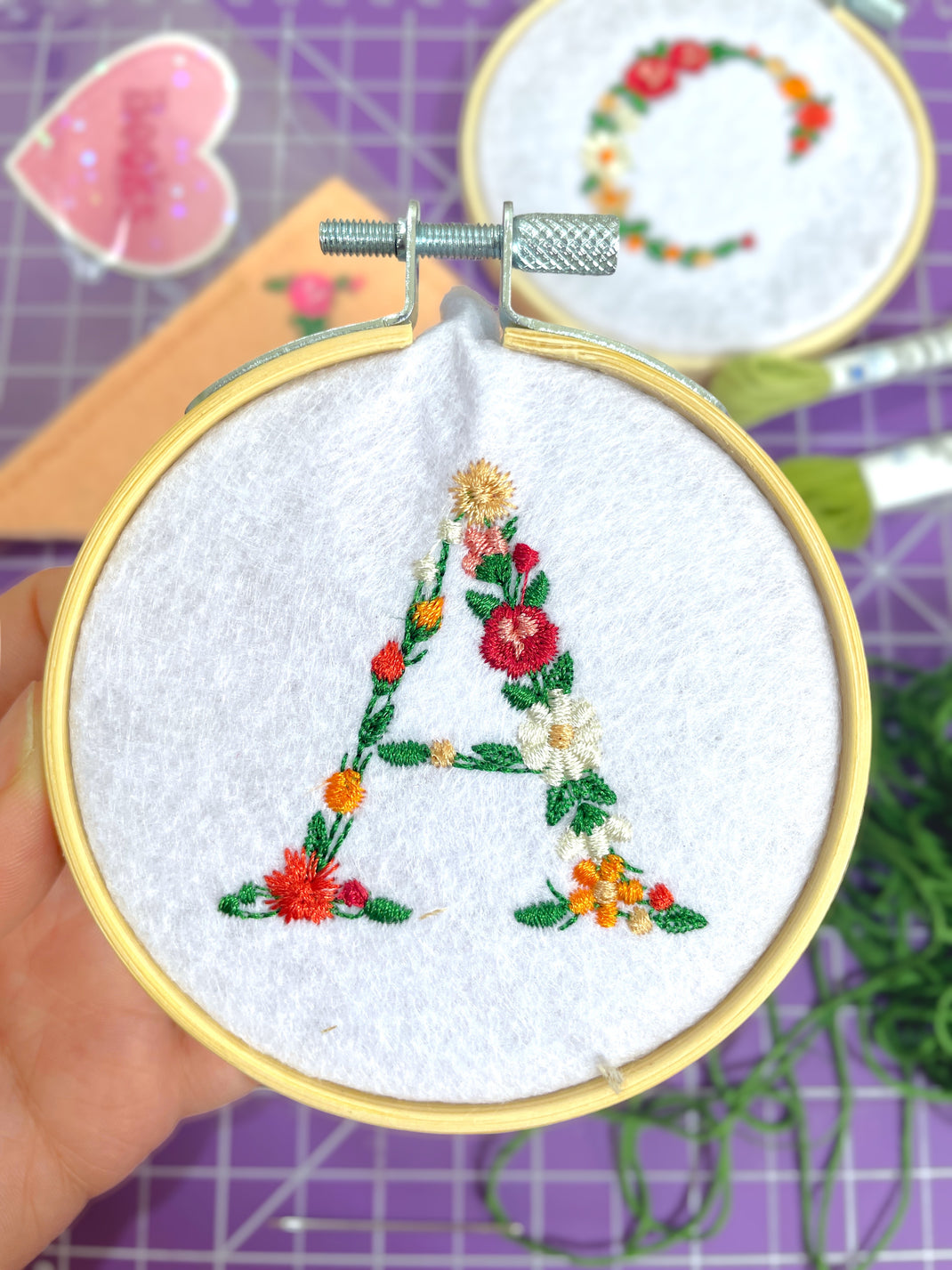 Embroidered Corner Bookmarks – Pagekage